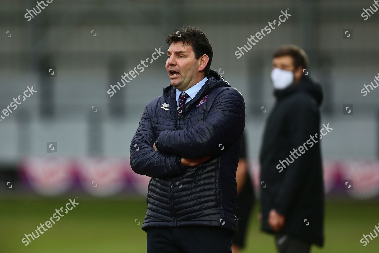 Carlisle Manager Chris Beech Editorial Stock Photo - Stock Image ...