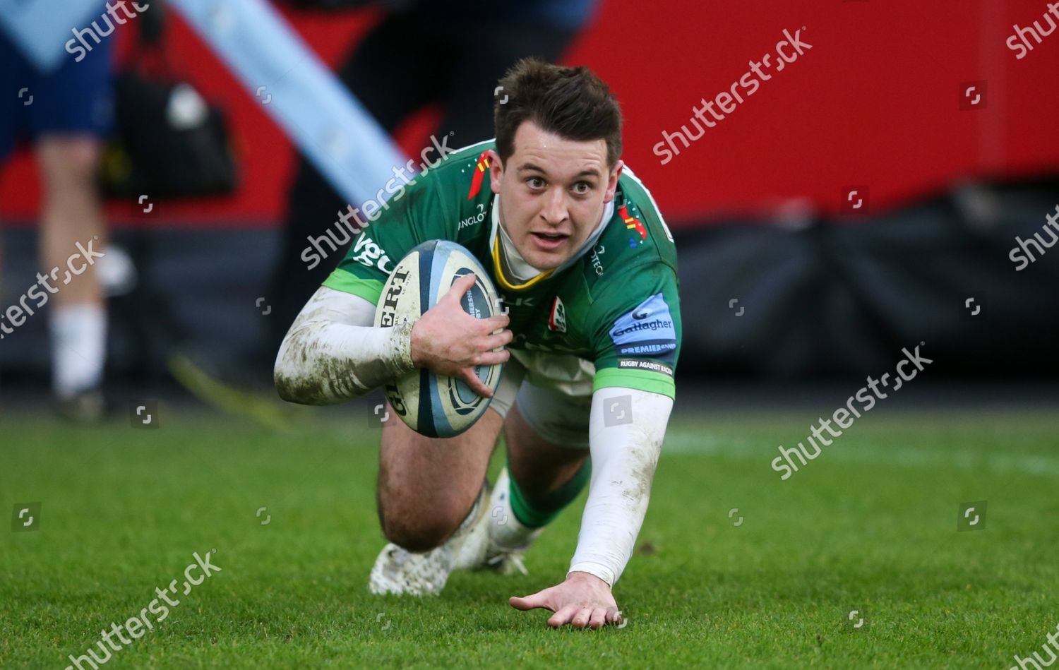 Tom Parton London Irish Scores Late Editorial Stock Photo - Stock Image ...