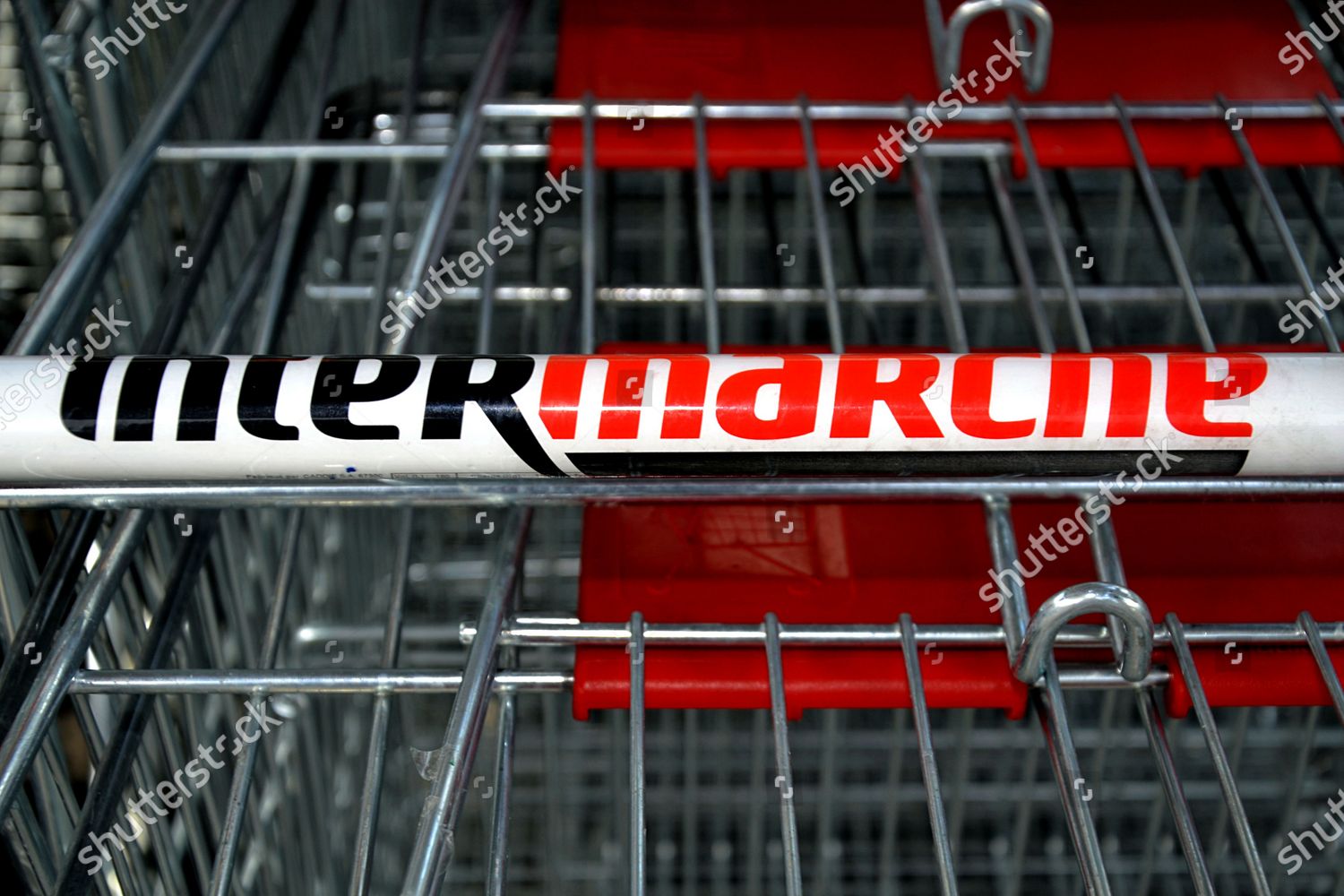 Intermarche Logo Seen On Their Supermarket Editorial Stock Photo ...