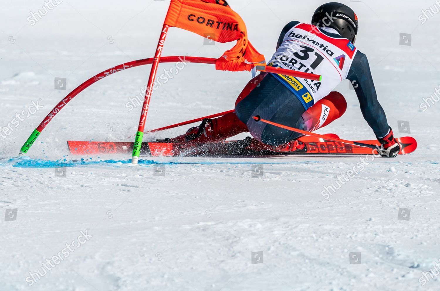 Ivan Kuznetsov Rsf Competing Telepass Fis Editorial Stock Photo - Stock ...