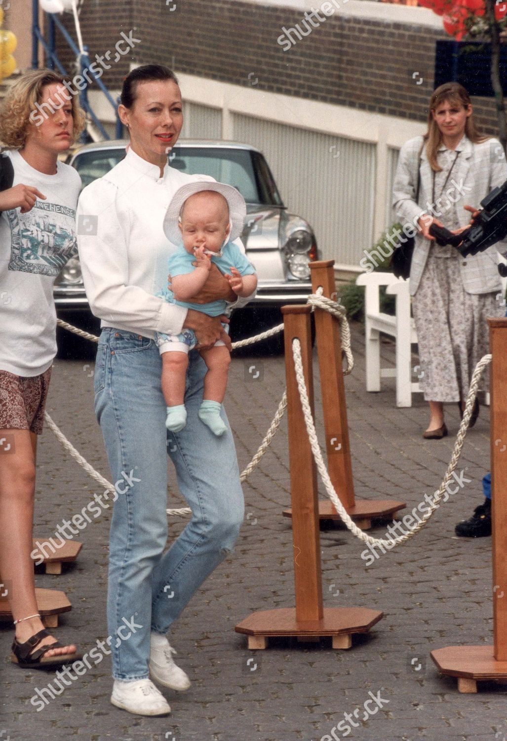 Jenny Agutter Her Seven Month Old Editorial Stock Photo - Stock Image ...