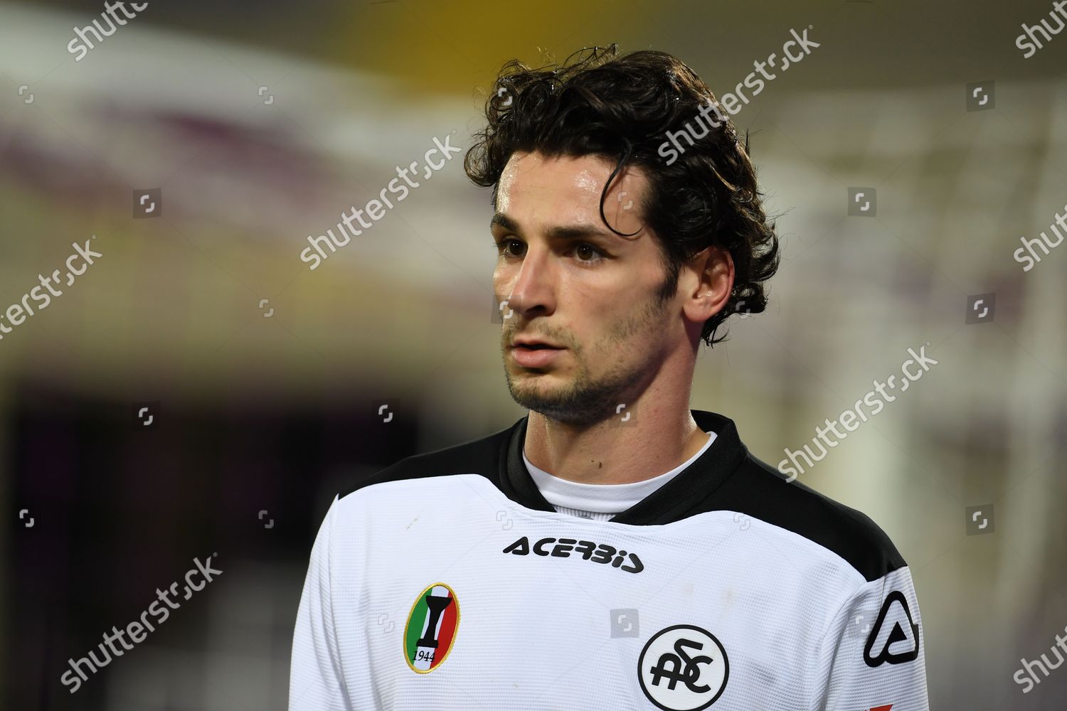 Luca Vignali Spezia During Italian Serie Editorial Stock Photo - Stock ...