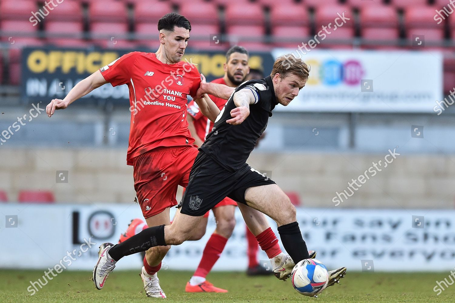 Tom Conlon 10 Port Vale Runs Editorial Stock Photo - Stock Image ...