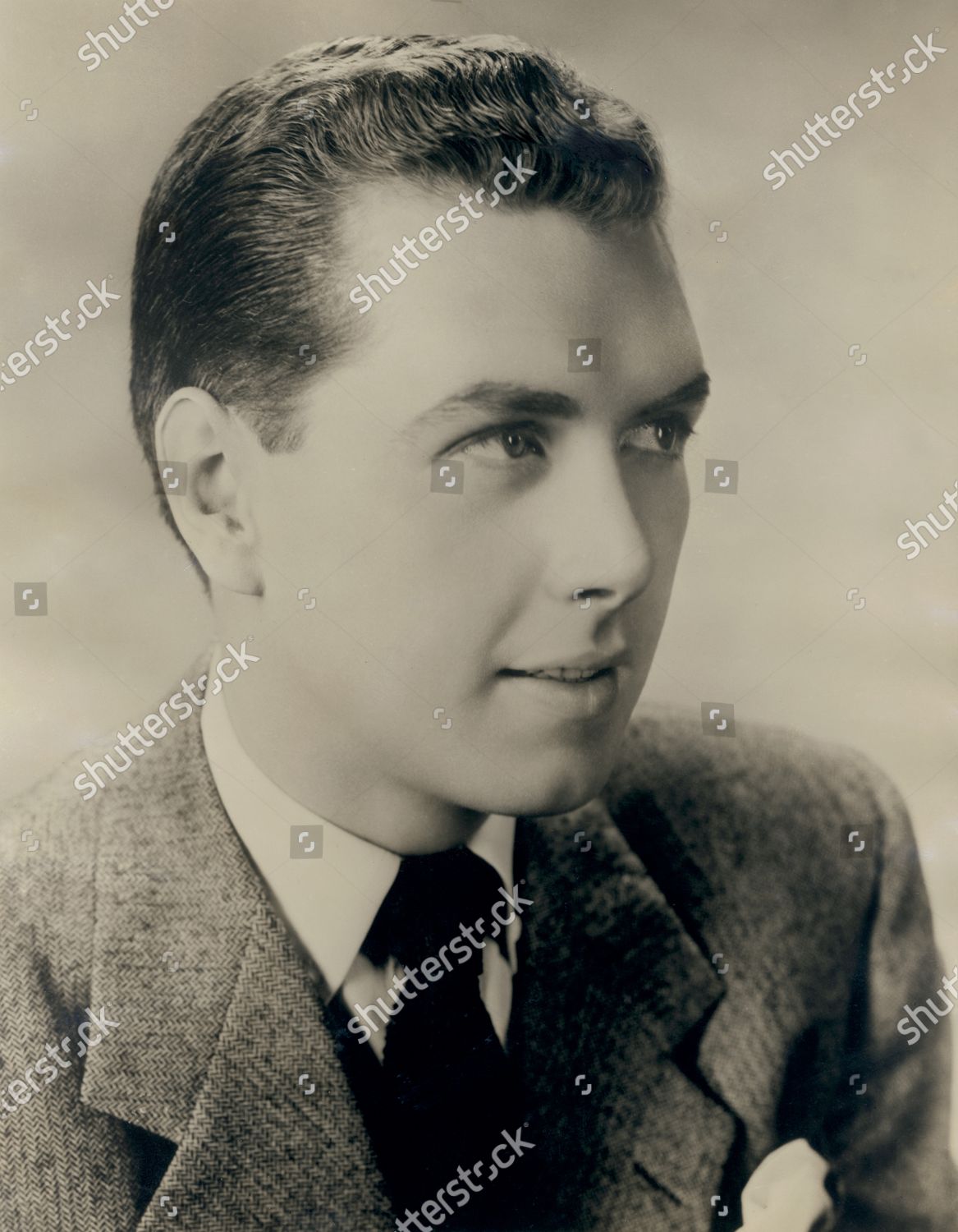 Robert Hutton Head Shoulders Publicity Portrait Editorial Stock Photo ...
