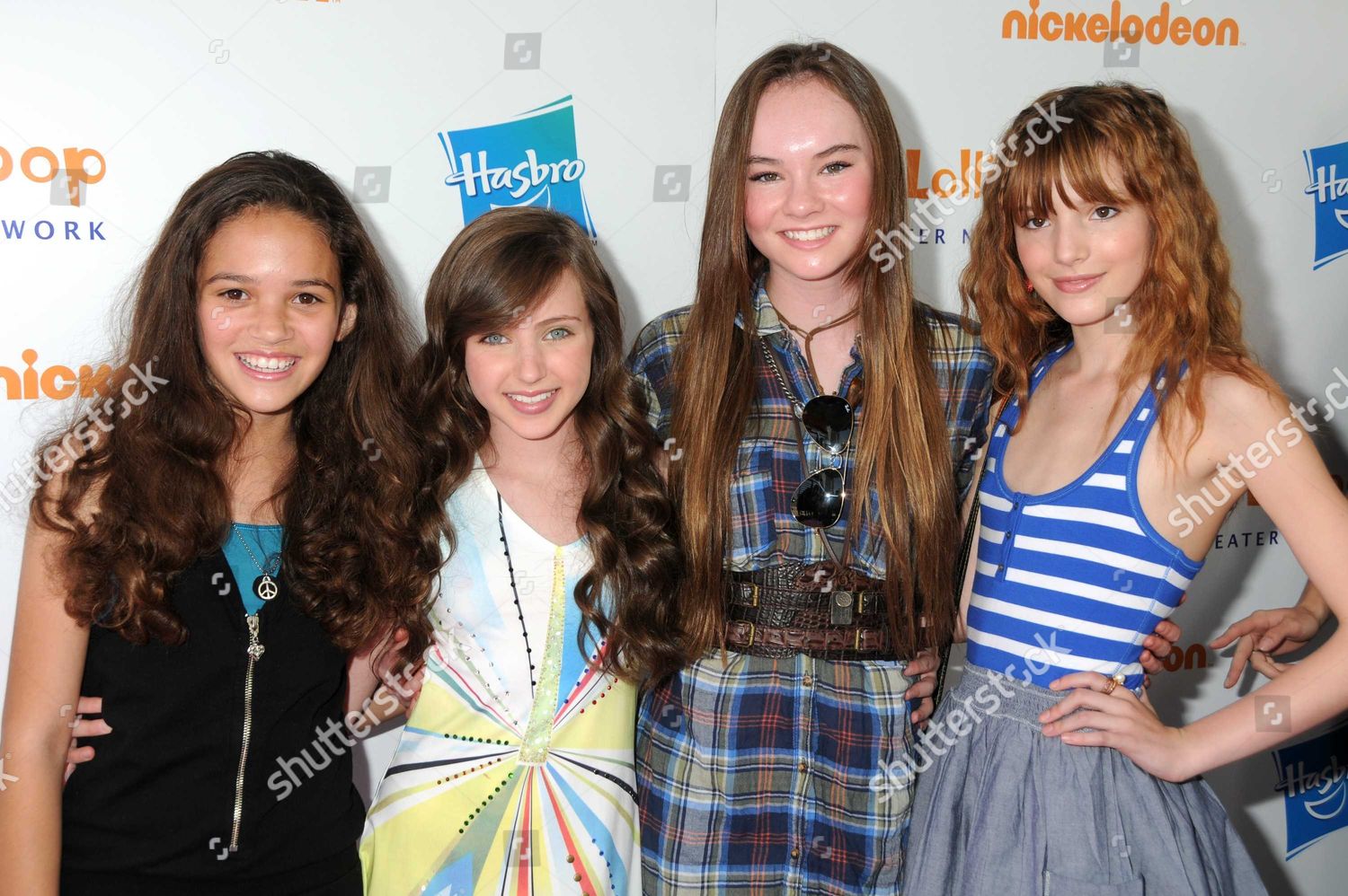 Madison Pettis Ryan Newman Madeline Carroll Editorial Stock Photo ...
