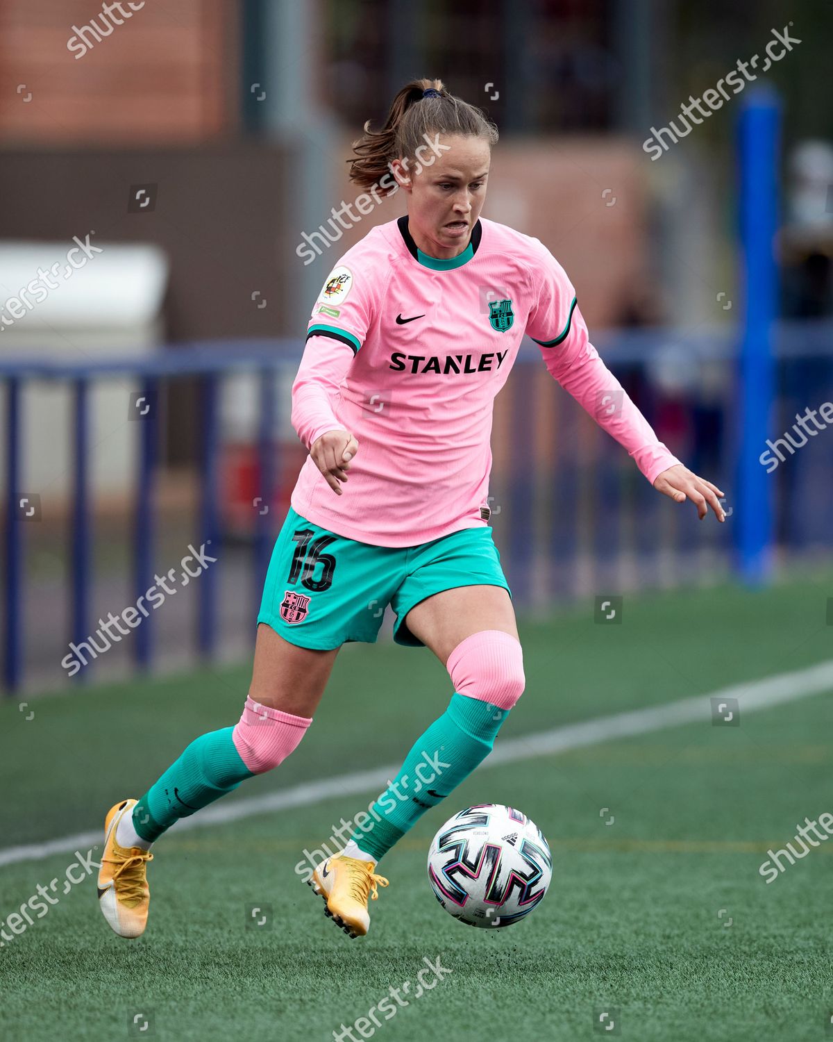Caroline Graham Hansen Fc Barcelona Action Editorial Stock Photo ...