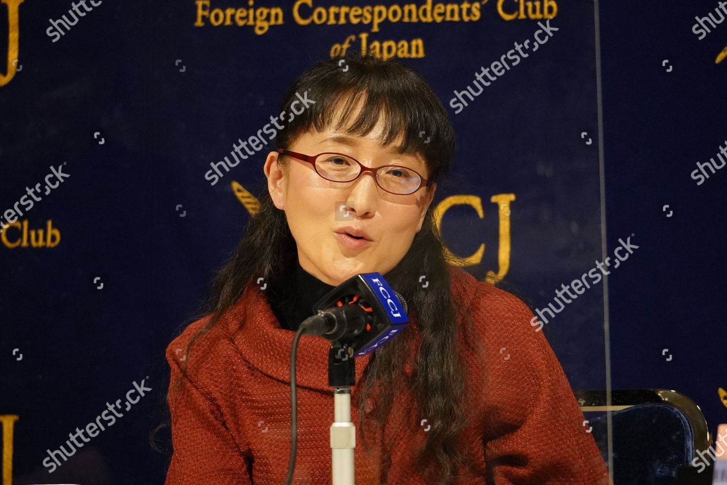 Japaneseborn Korean Writer Yu Miri Speaks Editorial Stock Photo - Stock ...