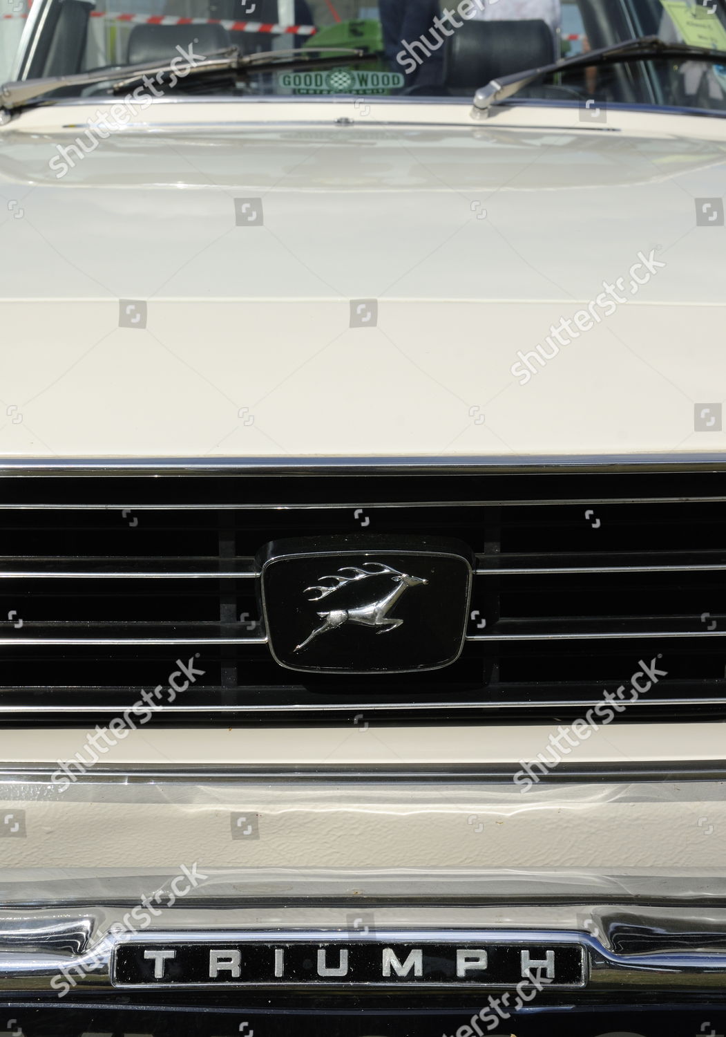 Triumph Stag 19701978 Badge Detail Editorial Stock Photo - Stock Image ...