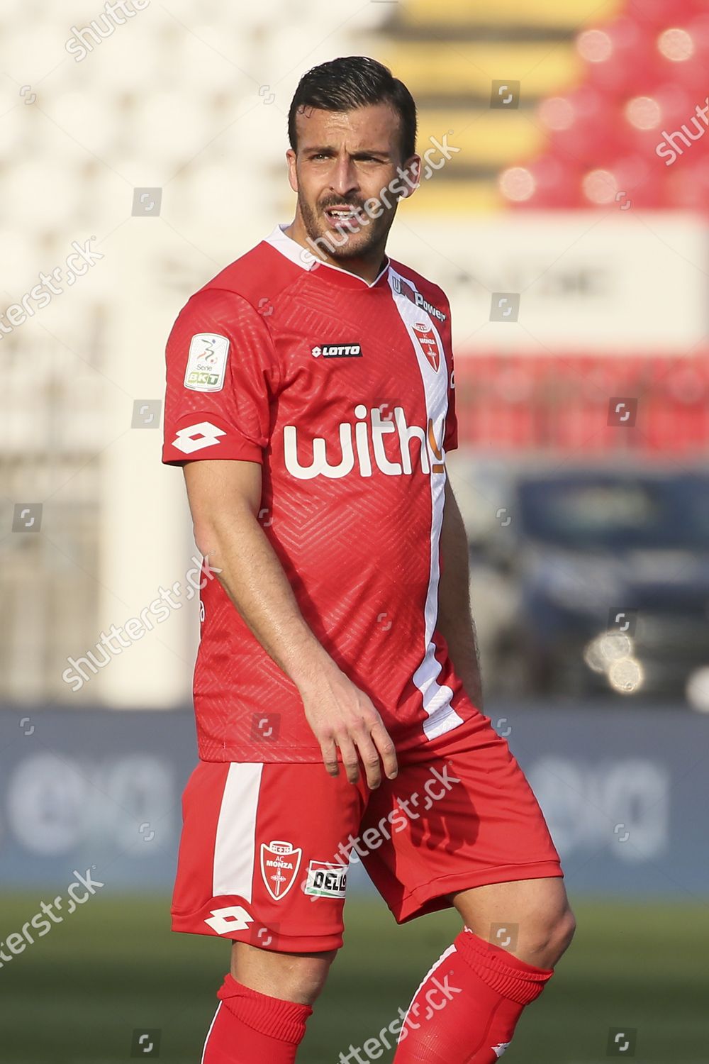 Giulio Donati Ac Monza Action Editorial Stock Photo - Stock Image ...