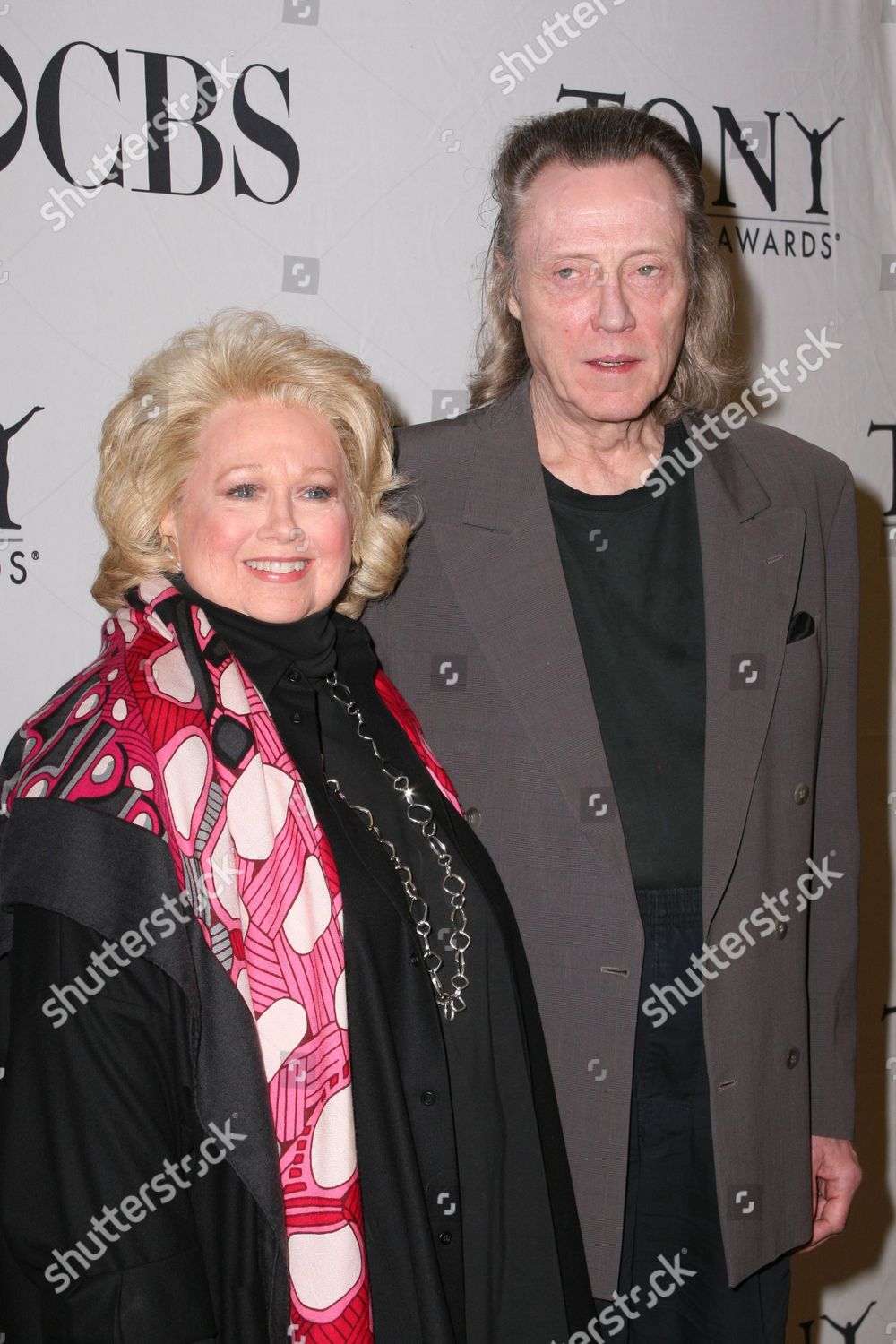 Barbara Cook Christopher Walken Editorial Stock Photo - Stock Image ...