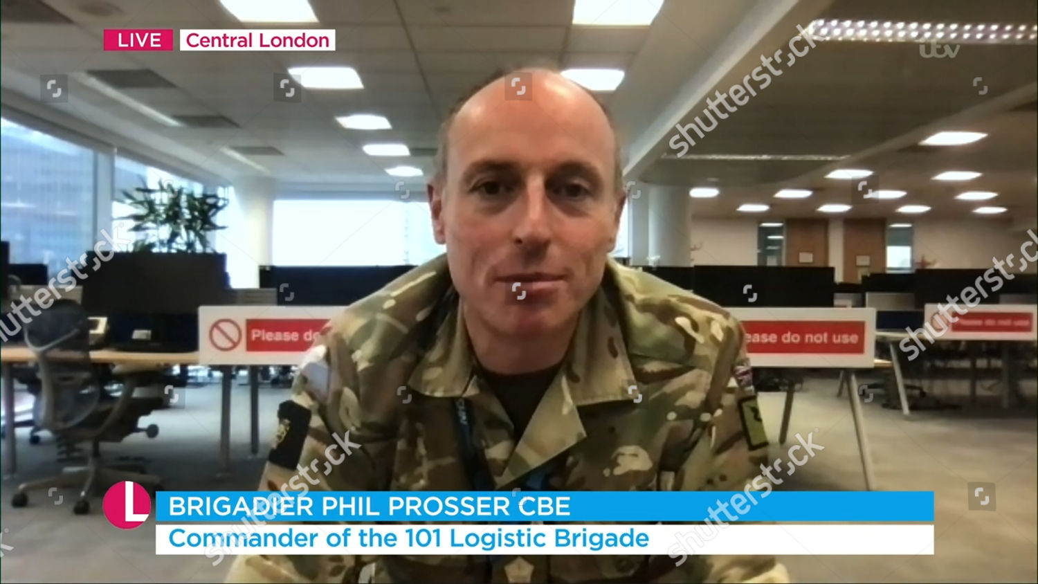 Brigadier Phil Prosser Cbe Editorial Stock Photo - Stock Image ...