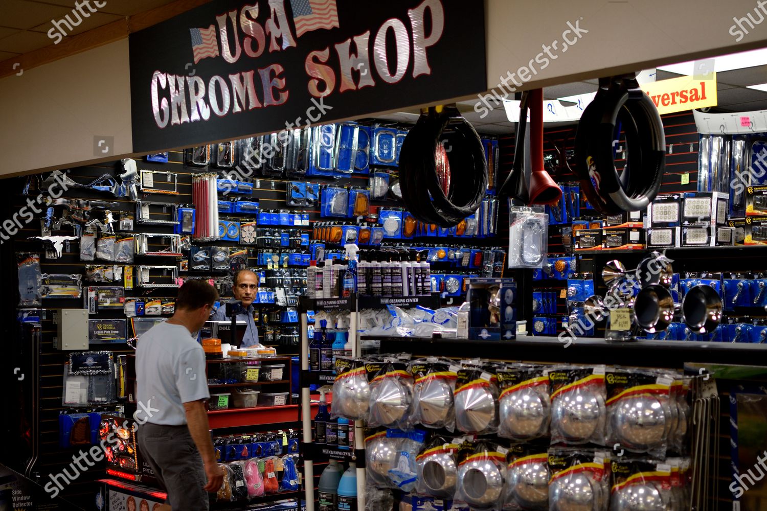 Usa Chrome Shop Main Location Petro Editorial Stock Photo - Stock Image ...