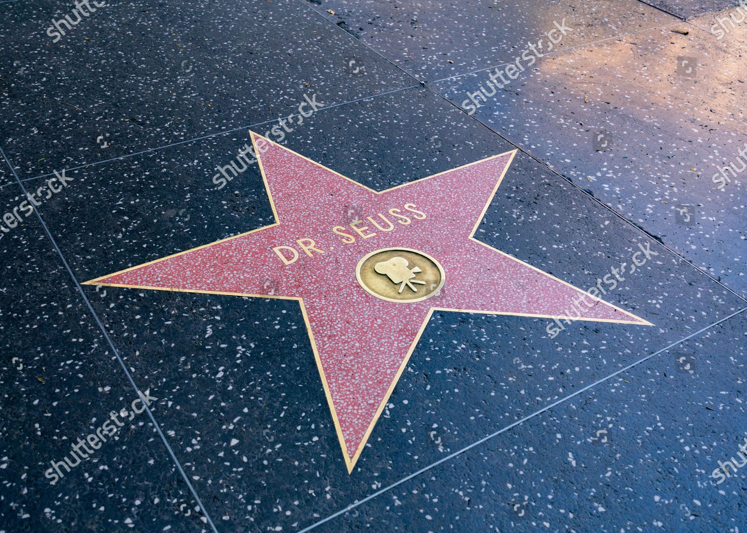 Dr Seuss Star On Walk Fame Editorial Stock Photo - Stock Image ...