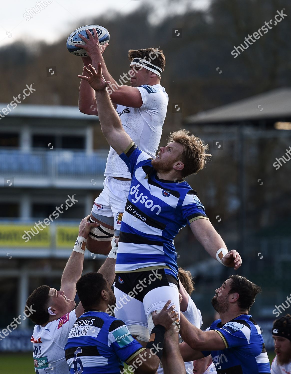 Sam Skinner Exeter Chiefs Wins Lineout Editorial Stock Photo - Stock ...