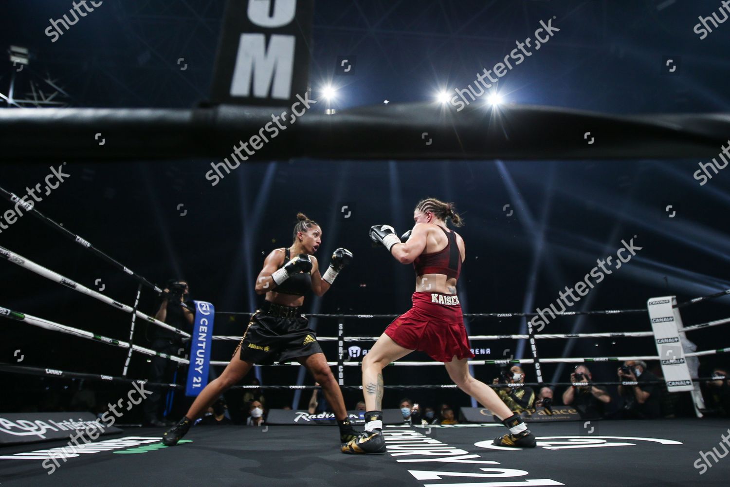 French Boxer Estelle Yoka Mossely German Editorial Stock Photo - Stock ...