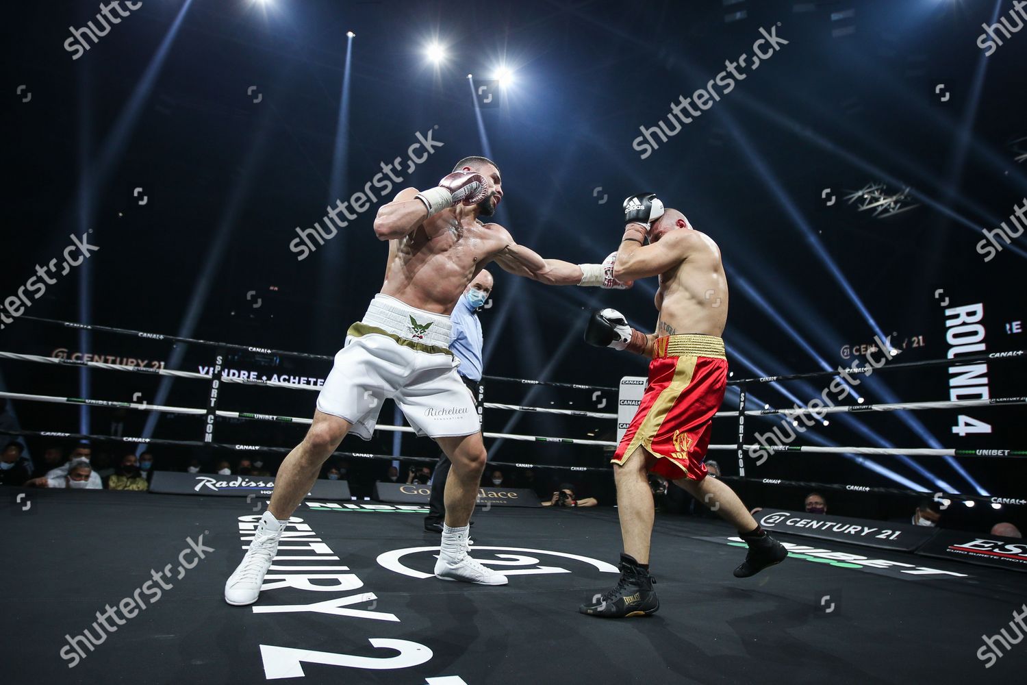 French Boxer Farrhad Saad Bulgarian Boxer Editorial Stock Photo - Stock ...