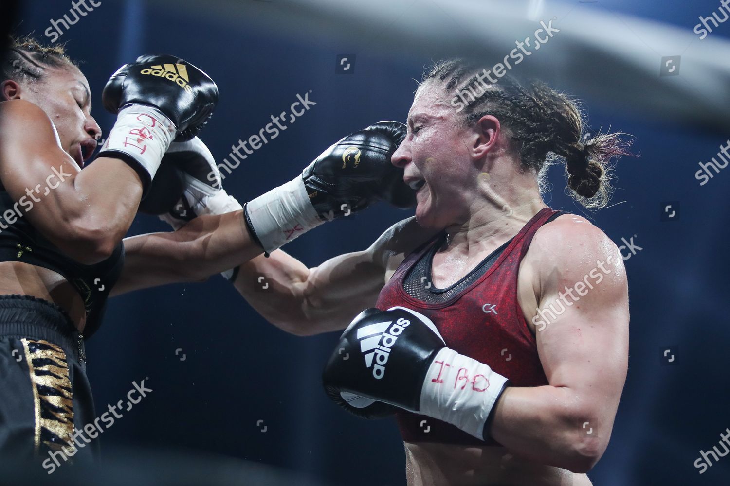French Boxer Estelle Yoka Mossely German Editorial Stock Photo - Stock ...