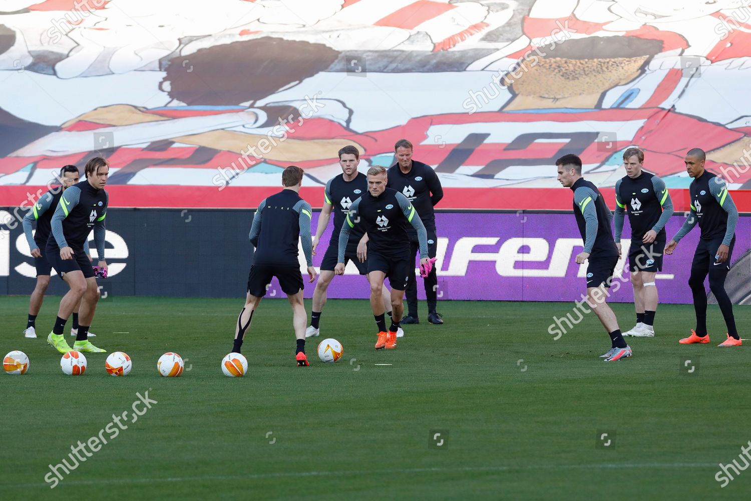 Players Molde Fk During Training Session Editorial Stock Photo - Stock ...