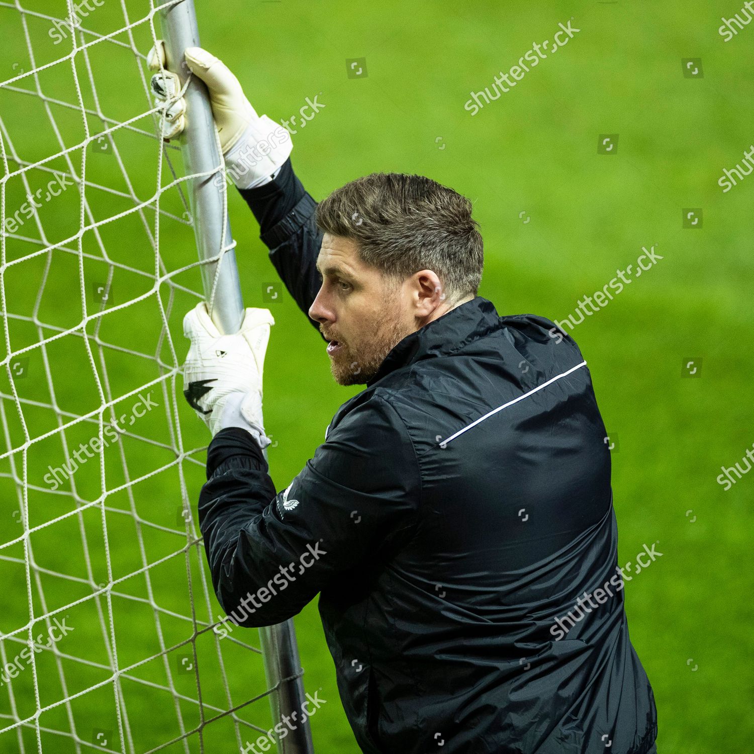 Rangers Goalkeeping Coach Colin Stewart During Editorial Stock Photo ...