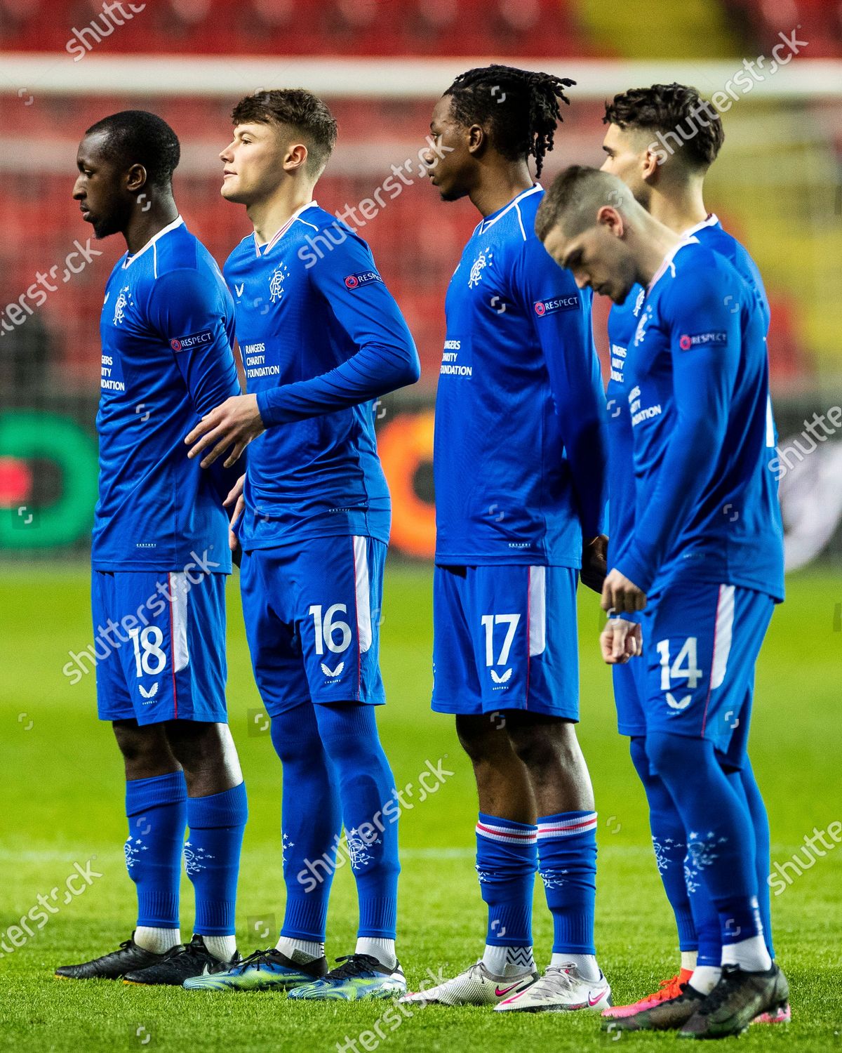 Rangers Players Glen Kamara Nathan Patterson Editorial Stock Photo ...
