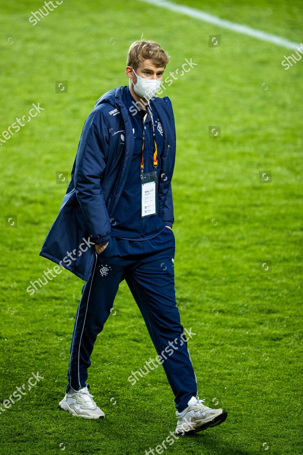 Filip Helander Rangers On Pitch Before Editorial Stock Photo - Stock ...