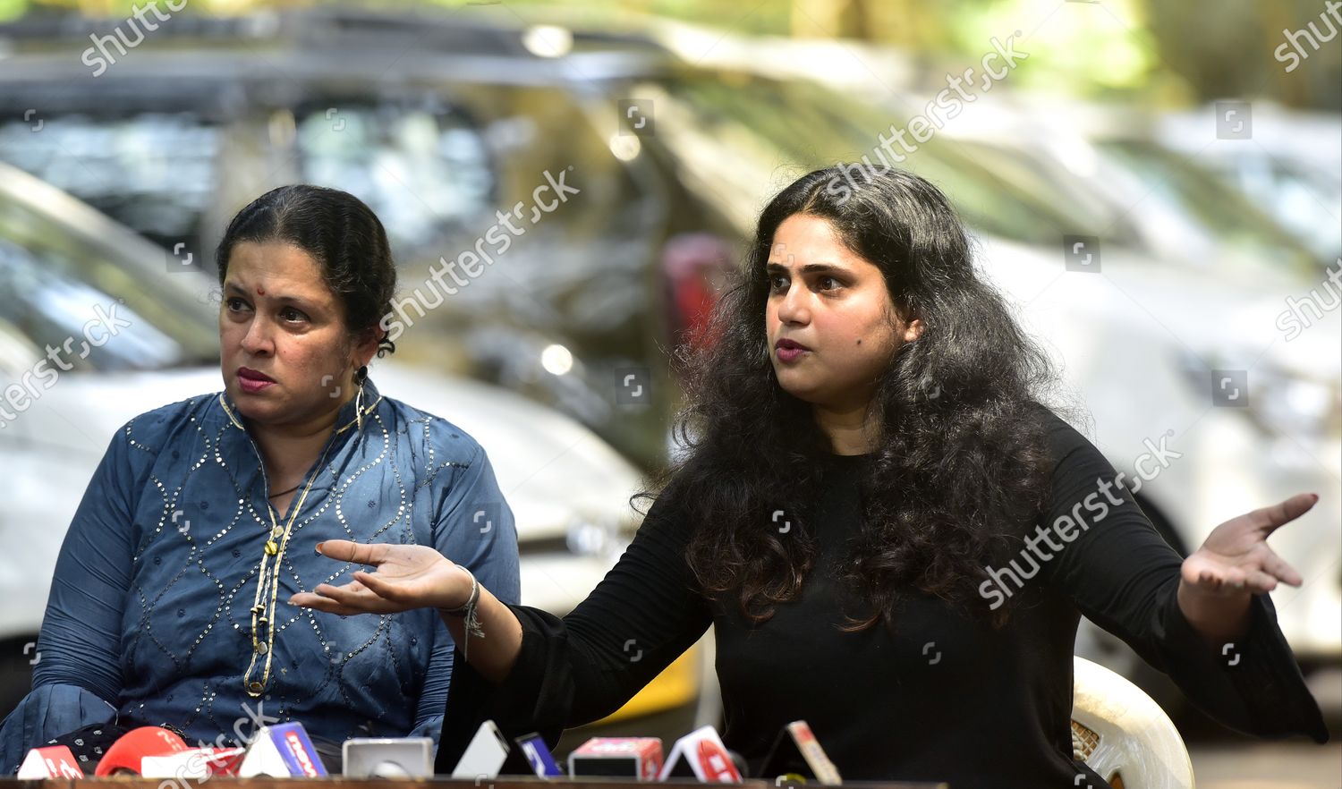 Akshata Naik Wife Anvay Naik Along Editorial Stock Photo - Stock Image | Shutterstock