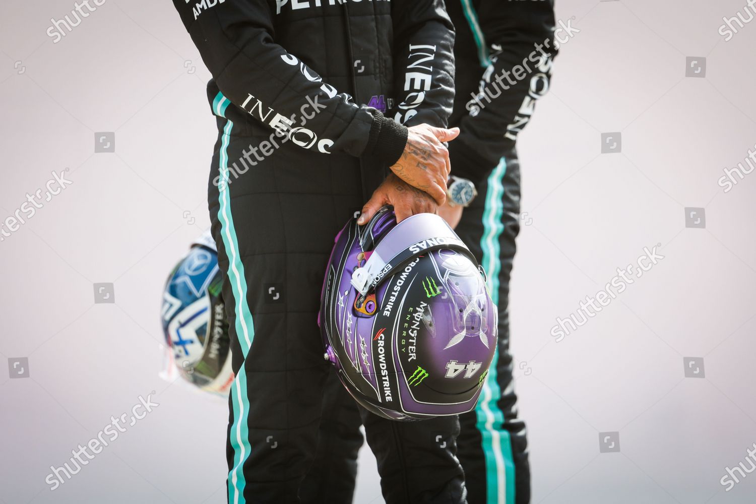 Helmet Casque Lewis Hamilton Gbr Mercedes Editorial Stock Photo - Stock ...