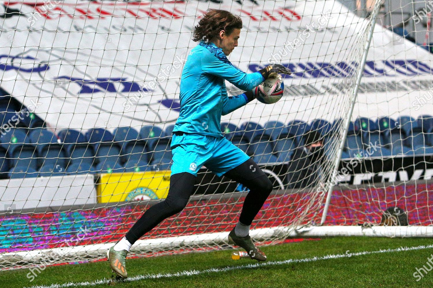 Blackburn Rovers Goalkeeper Aynsley Pears 13 Editorial Stock Photo ...