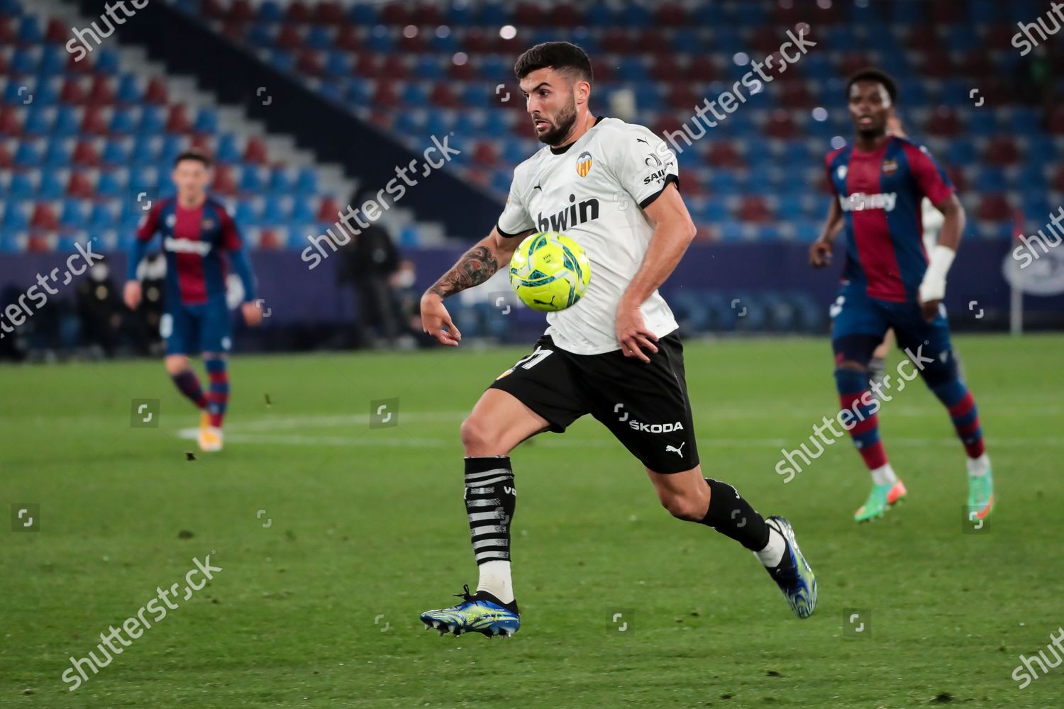 Patrick Cutrone Valencia Cf During Spanish Editorial Stock Photo ...
