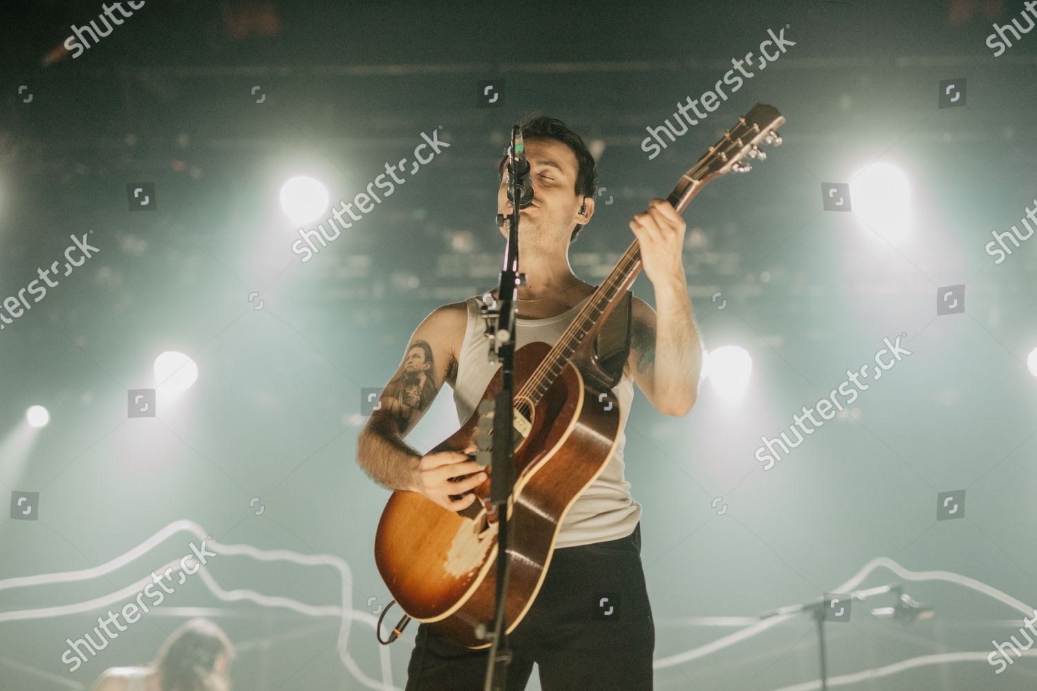 Spanish Singer Guitarist David Ruiz La Editorial Stock Photo - Stock ...