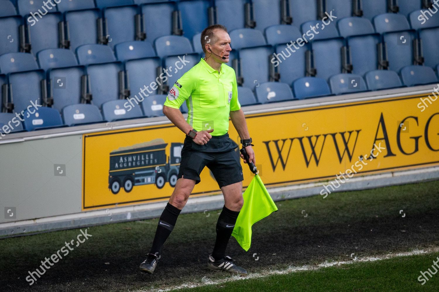 Assistant Referee Michael George During Efl Editorial Stock Photo ...