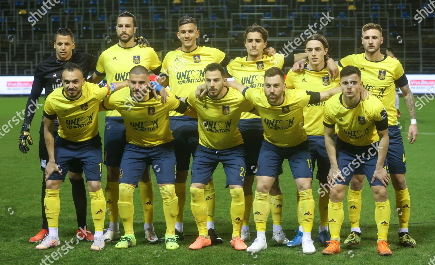 Unions Players Pictured Pose Group Picture Editorial Stock Photo ...
