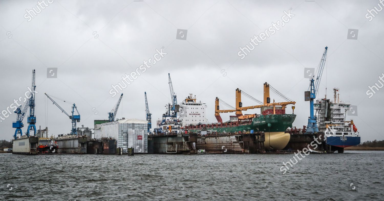 General View Bredo Dry Docks Shipyards Editorial Stock Photo - Stock ...