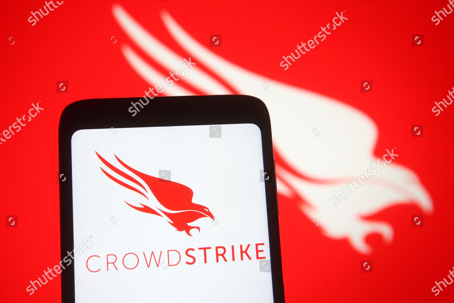 This Photo Illustration Crowdstrike Logo Us Editorial Stock Photo ...