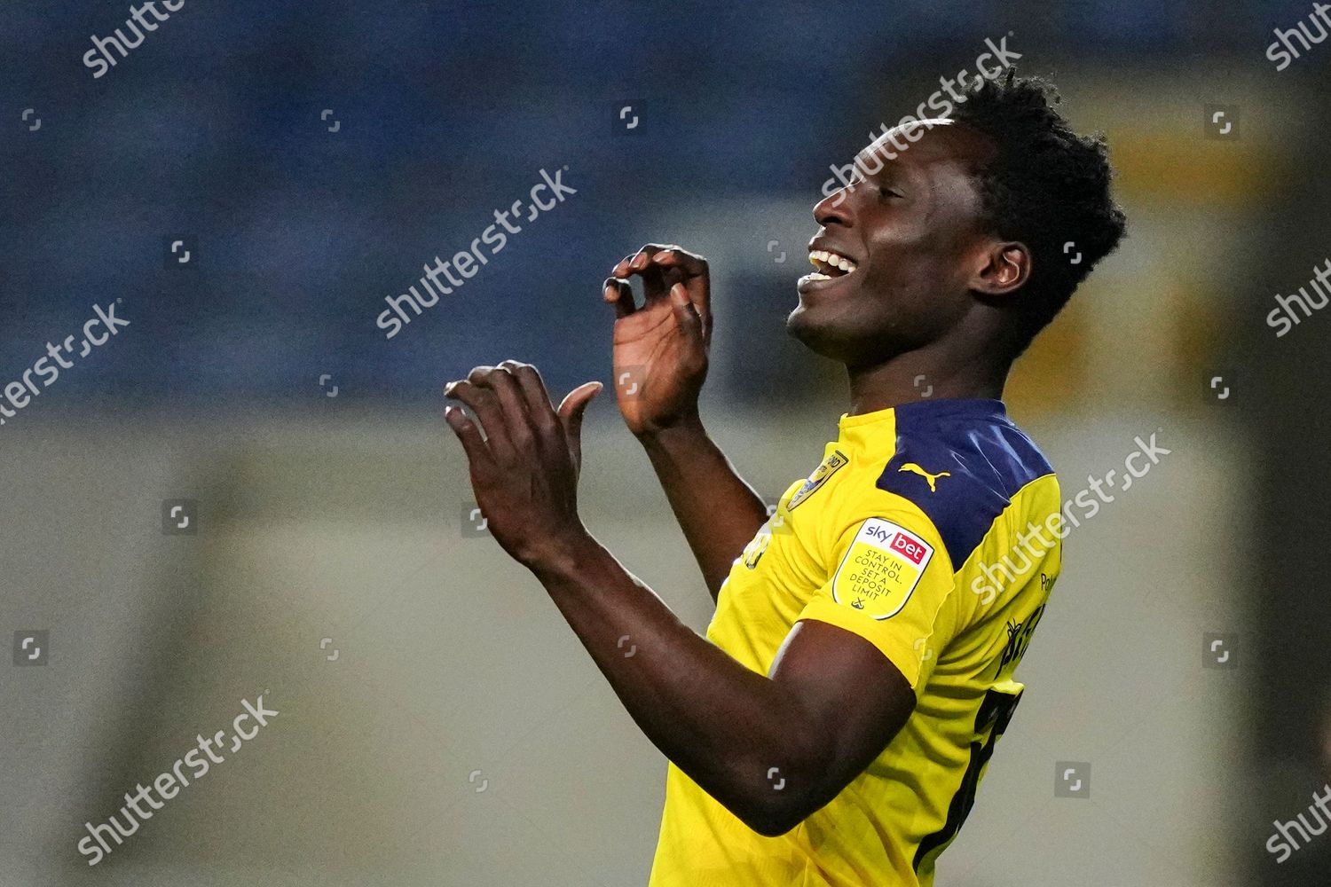 Daniel Agyei Oxford United Reacts After Editorial Stock Photo - Stock ...