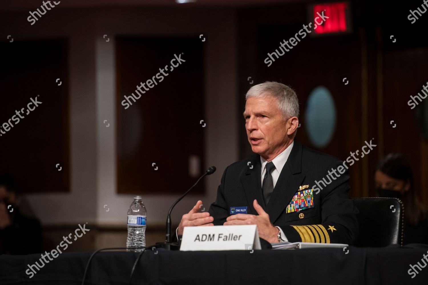 Admiral Craig S Faller Usn Commander Editorial Stock Photo - Stock ...
