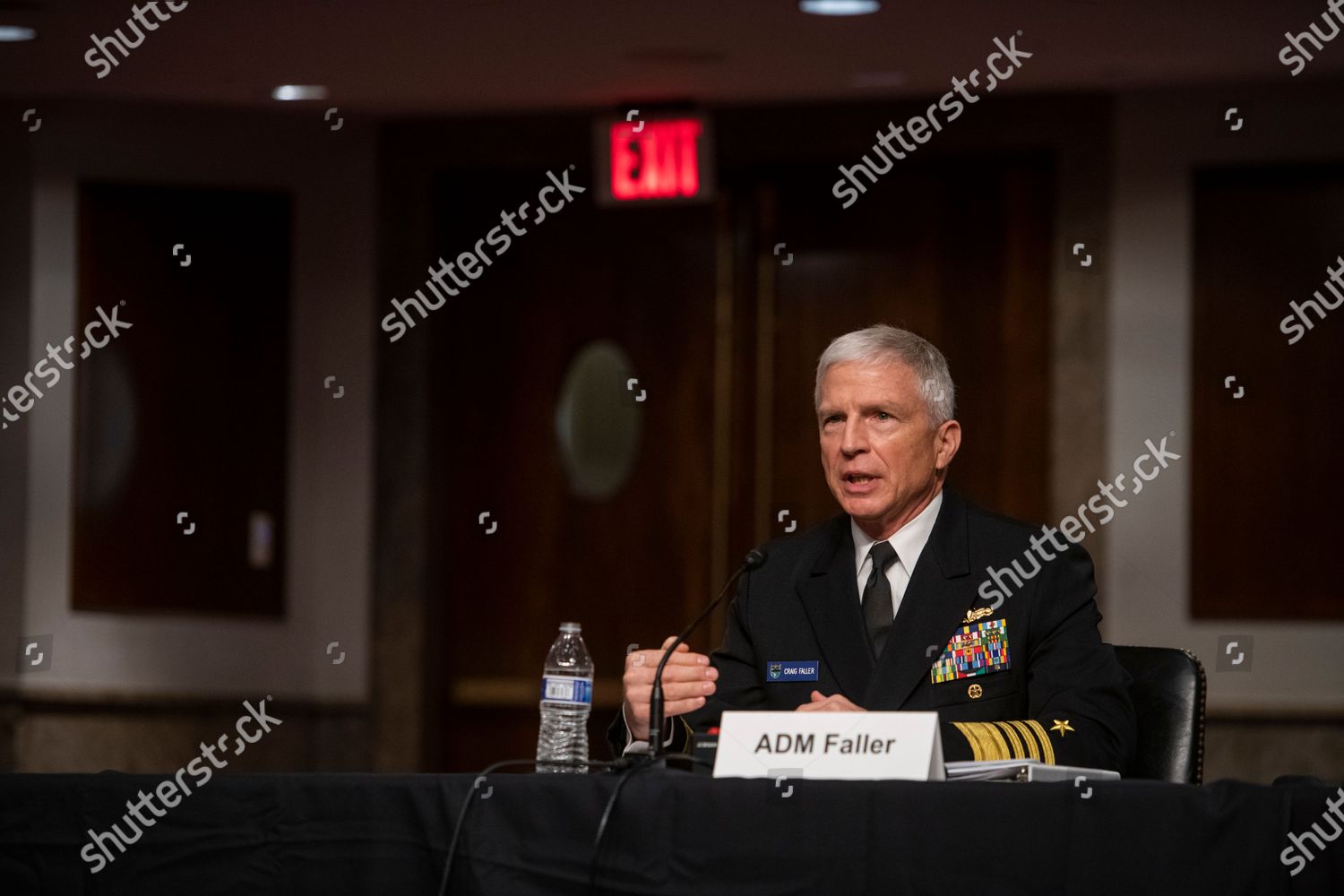 Admiral Craig S Faller Usn Commander Editorial Stock Photo - Stock ...