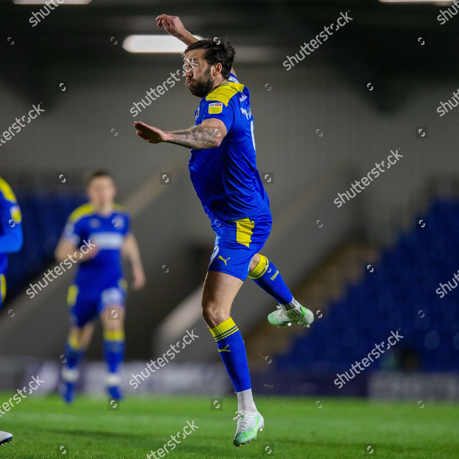 Afc Wimbledon Forward Ollie Palmer 9 Editorial Stock Photo - Stock ...