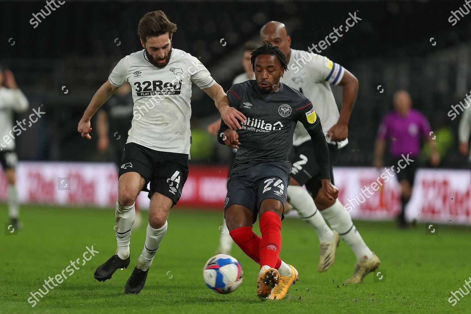 Brentford Midfielder Tariqe Fosu 24 During Editorial Stock Photo ... Brentford Midfielder Tariqe Fosu 24 During Editorial Stock Photo ...
