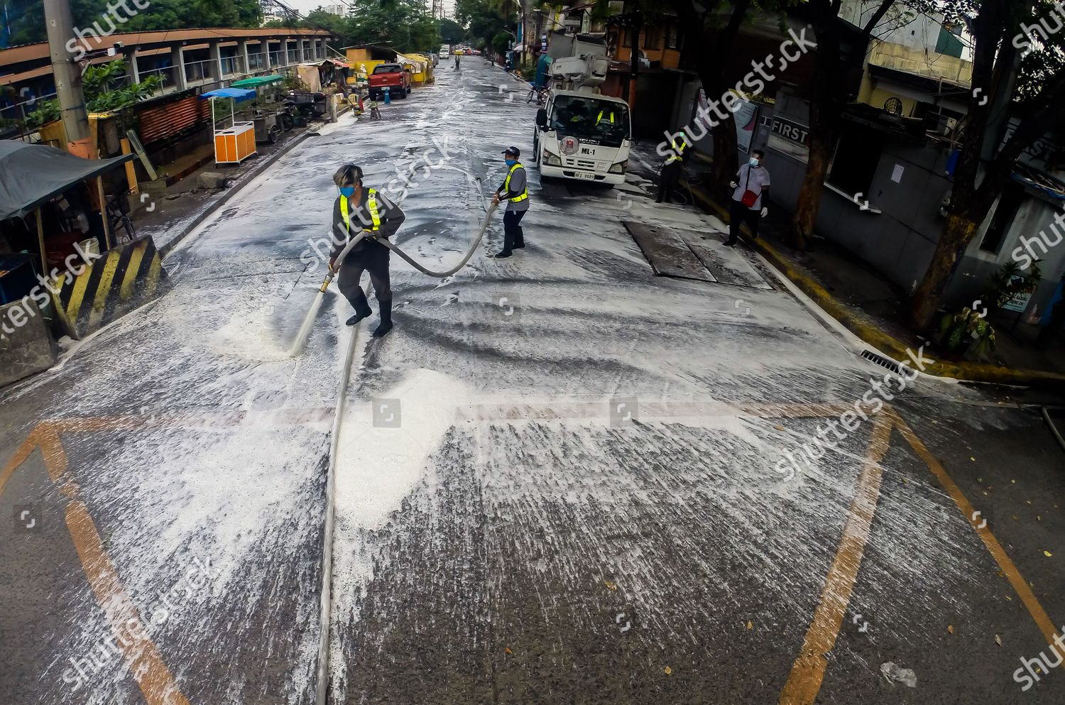 Workers Manila Disaster Risk Reduction Management Editorial Stock Photo ...