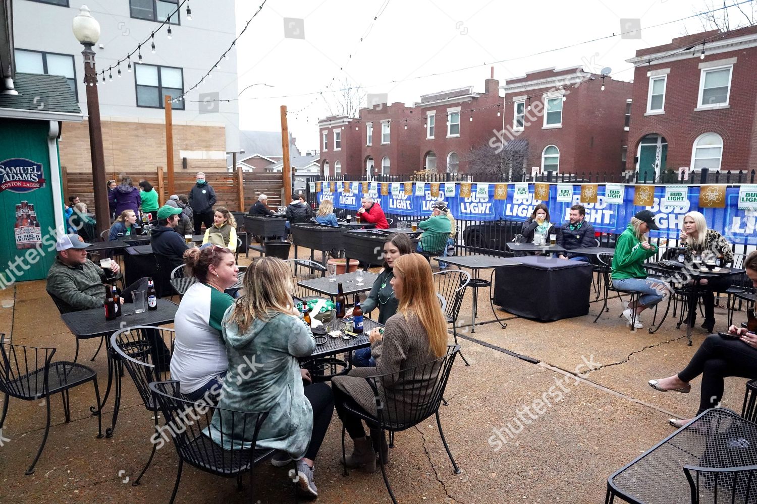 Normally Patio Seamus Mcdaniels Bar Socially Editorial Stock Photo ...