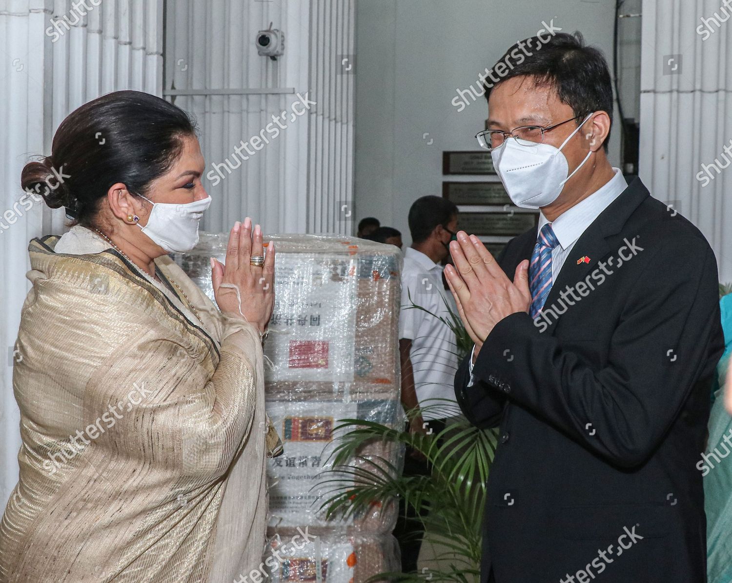 Mayor Colombo Rosy Senanayake L Expresses Editorial Stock Photo - Stock ...