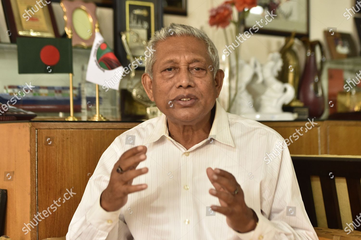 Dilip Barua General Secretary Communist Party Editorial Stock Photo ...