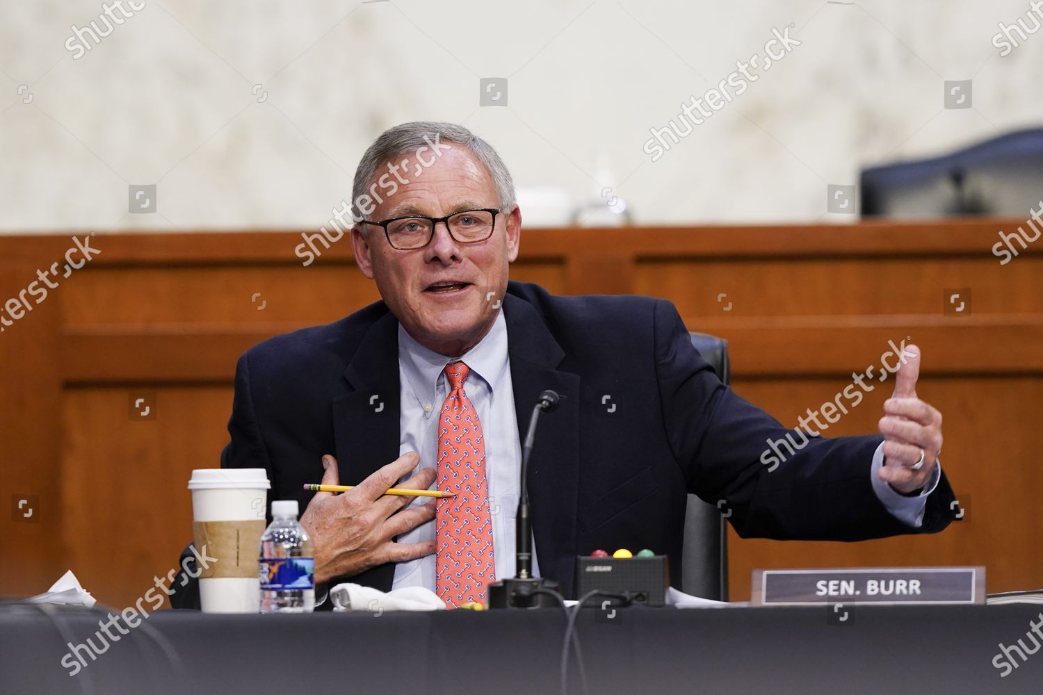 United States Senator Richard Burr Republican Editorial Stock Photo ...