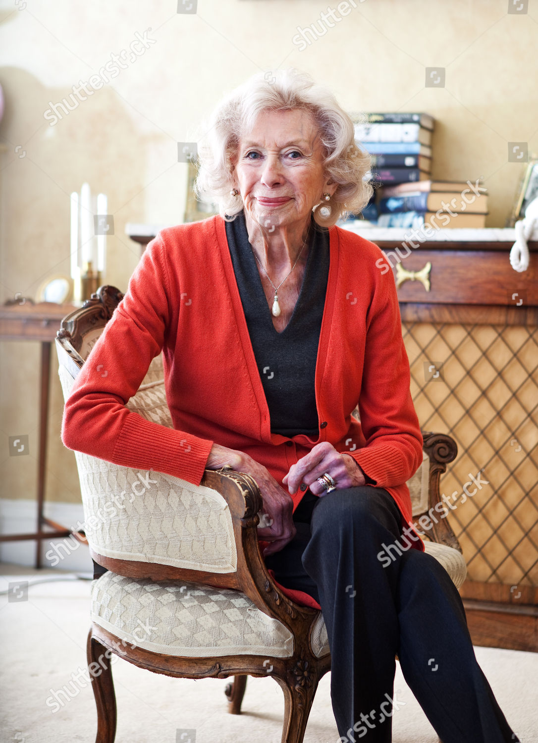 Doreen Hawkins Wife Jack Hawkins Pictured Editorial Stock Photo - Stock ...
