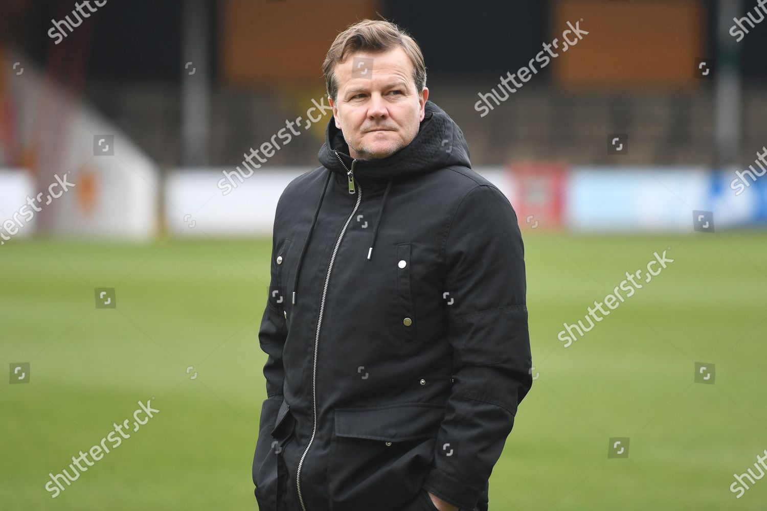 Forest Green Manager Mark Cooper During Editorial Stock Photo - Stock ...