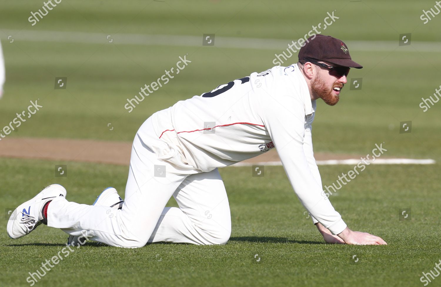 Danny Lamb Lancashire Ccc During Friendly Editorial Stock Photo - Stock ...