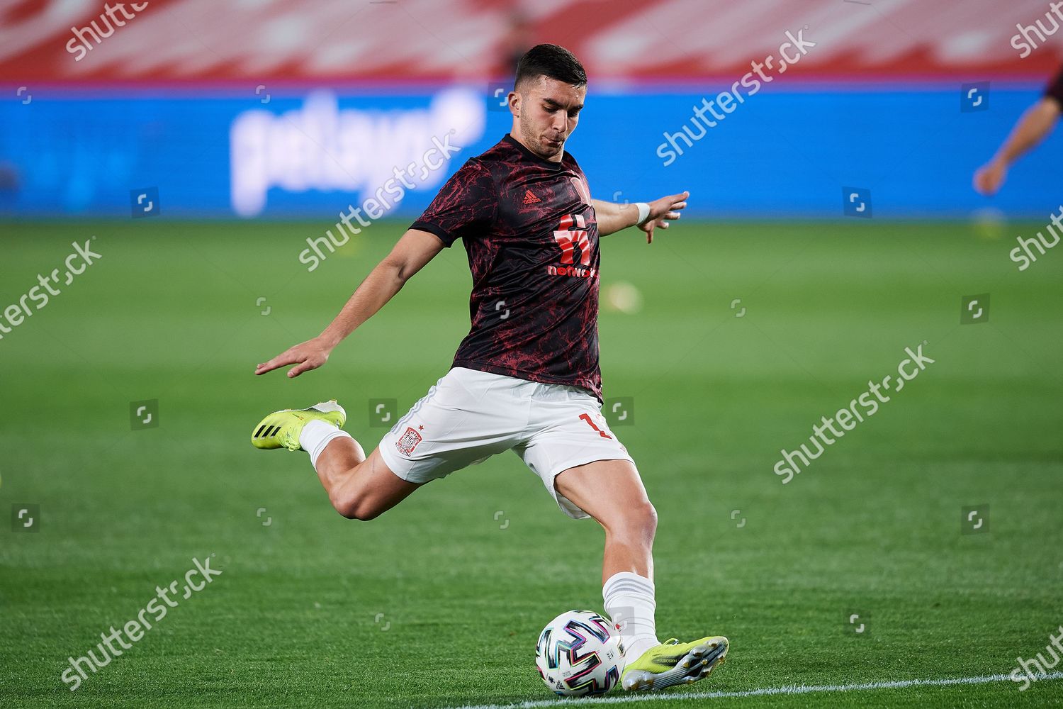 Ferran Torres Manchester City Spain During Editorial Stock Photo ...