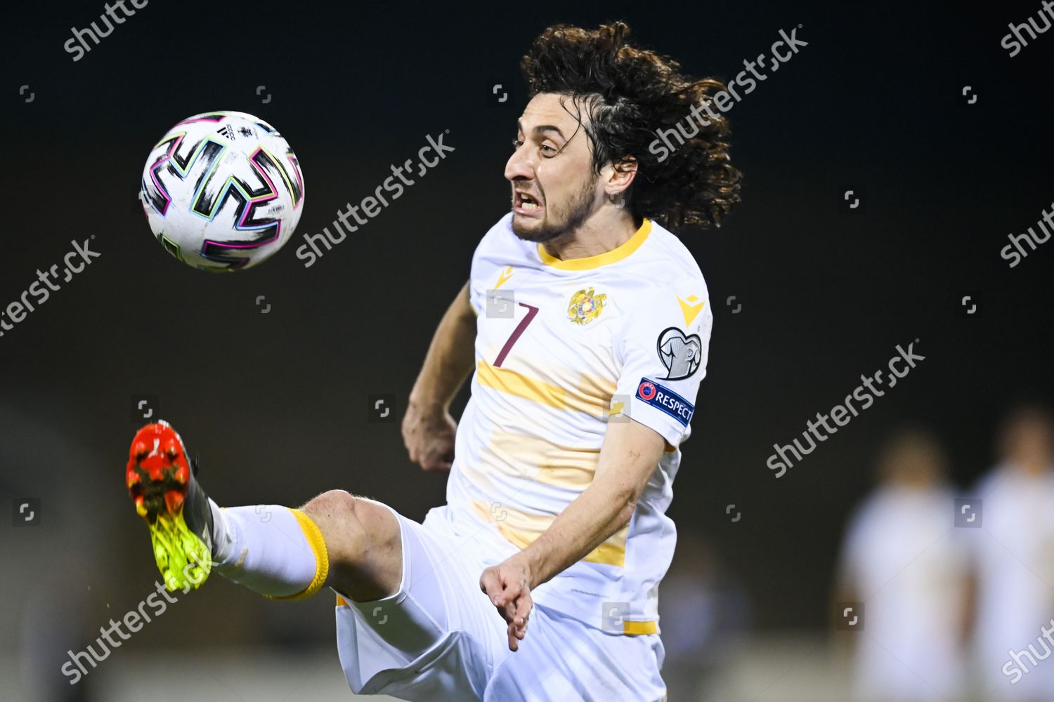 Armenias Khoren Bayramyan During Fifa World Editorial Stock Photo ...