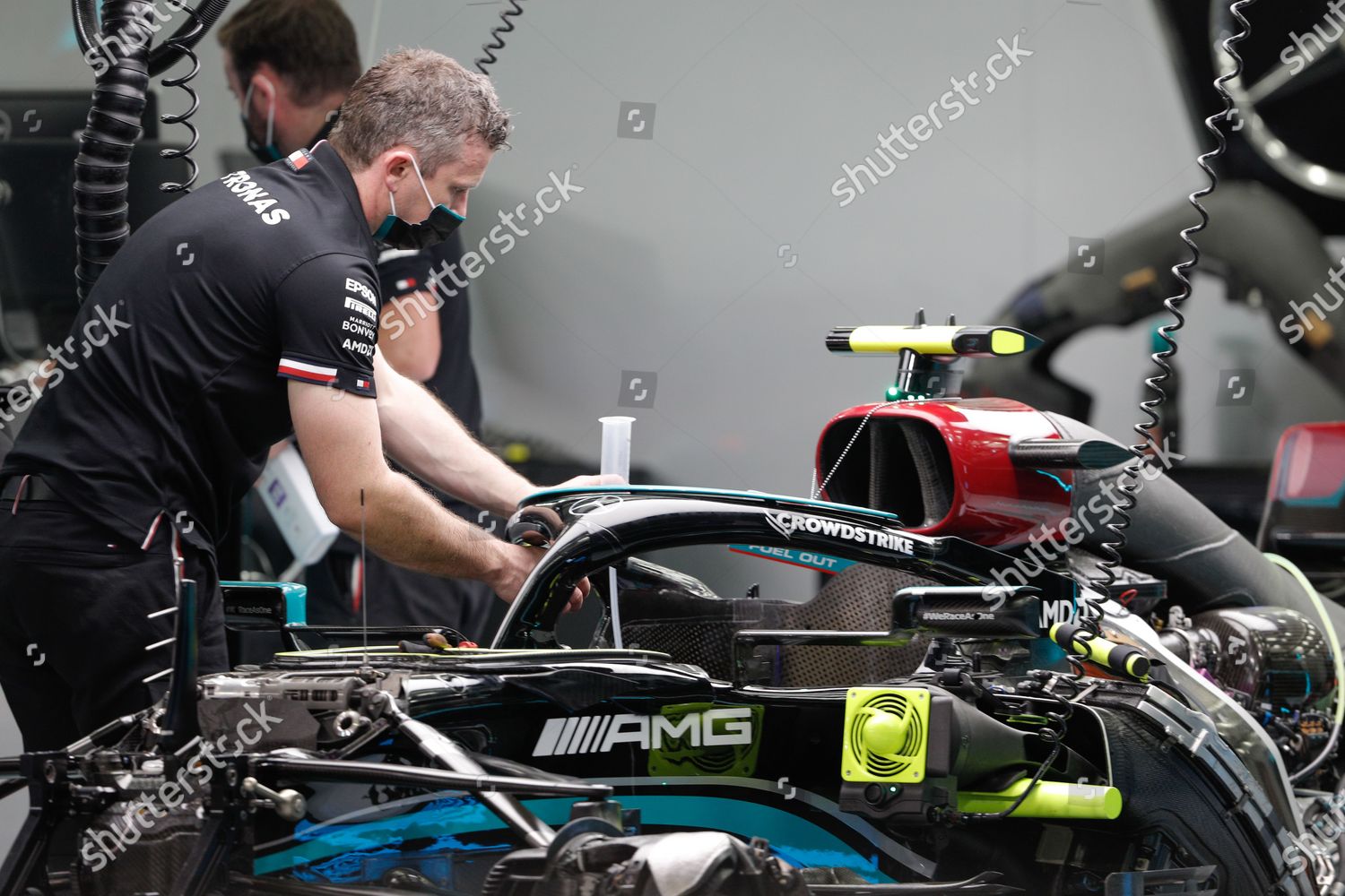 Mechanic Mecanicien Mercedes Amg F1 Gp Editorial Stock Photo - Stock ...